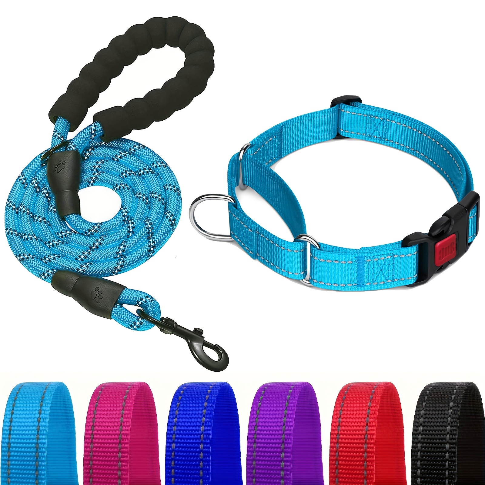 Martingale dog collar with quick release store