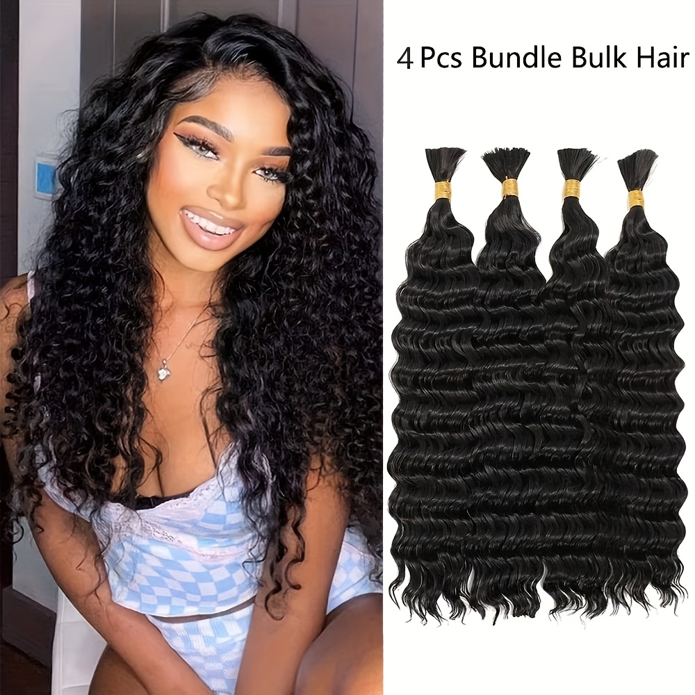 human hair braiding sold on Temu United States