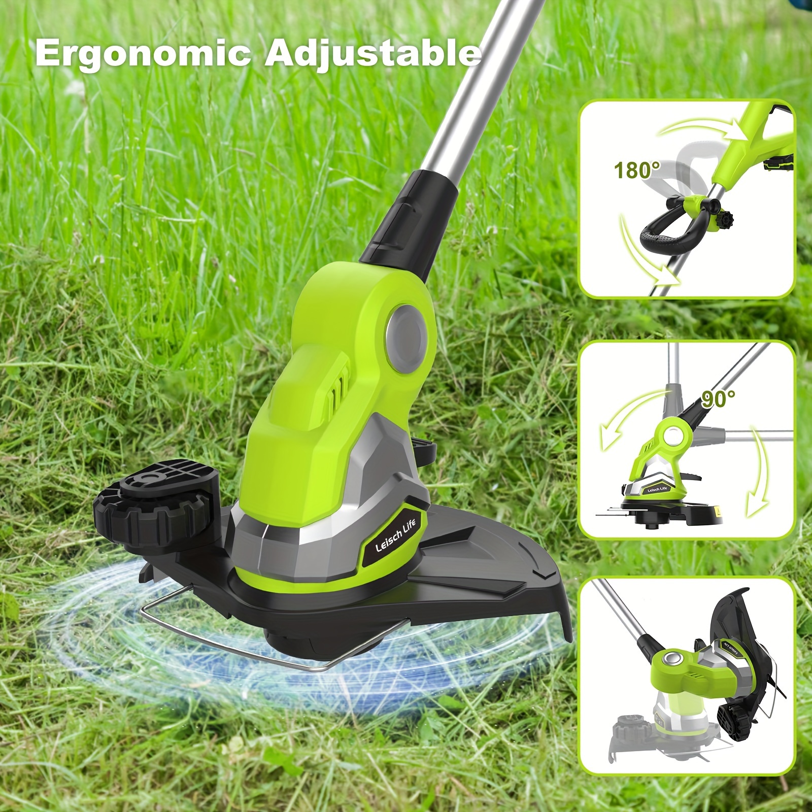 String Trimmer Cordless Edger 20 Trimmer - Temu