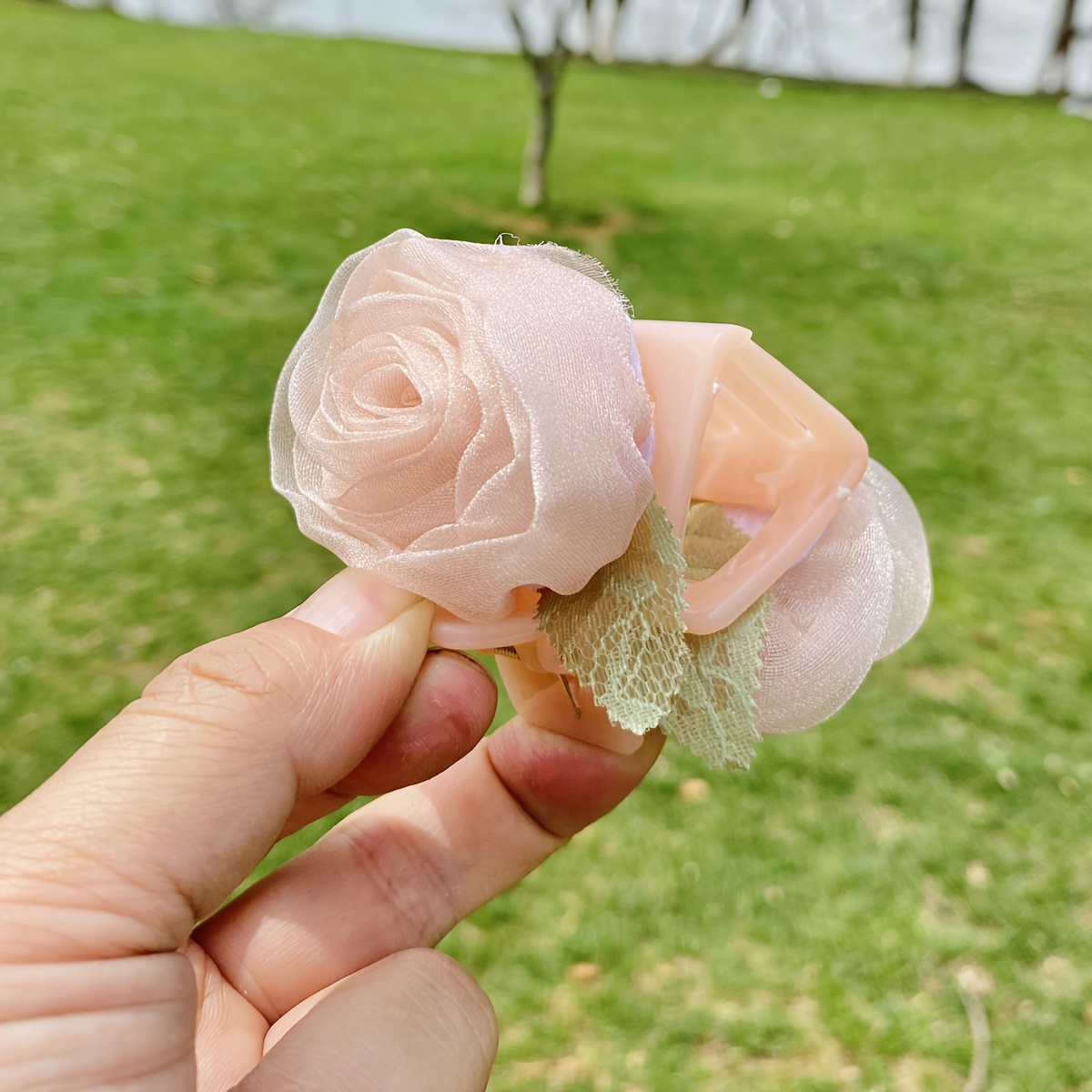 1 stk. hárspenna í laginu við rós tilvalin hárskraut fyrir - Temu Iceland