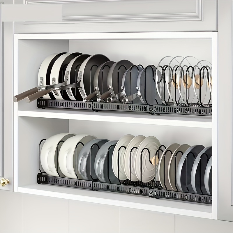 Adjustable Metal Sink Kitchen Organizer Rack Plates Pots - Temu