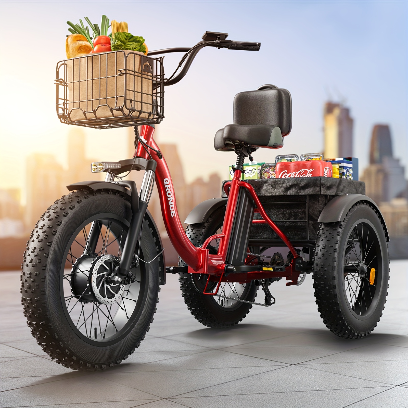 electric adult tricycle sold on Temu United States