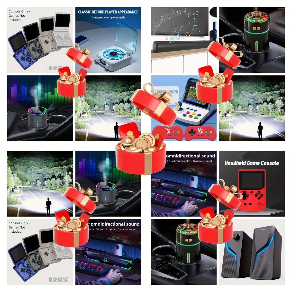 mystery boxes sold on Temu United States