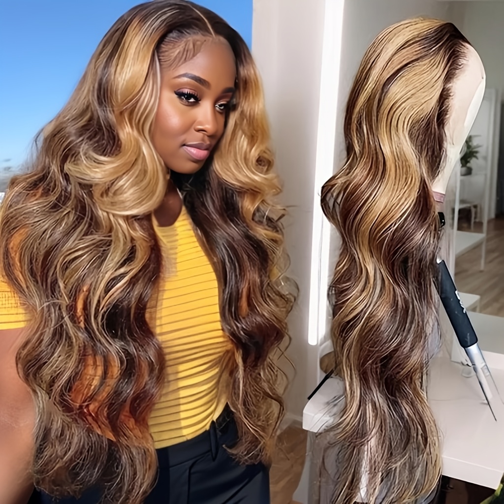 human hair wigs sold on Temu United States