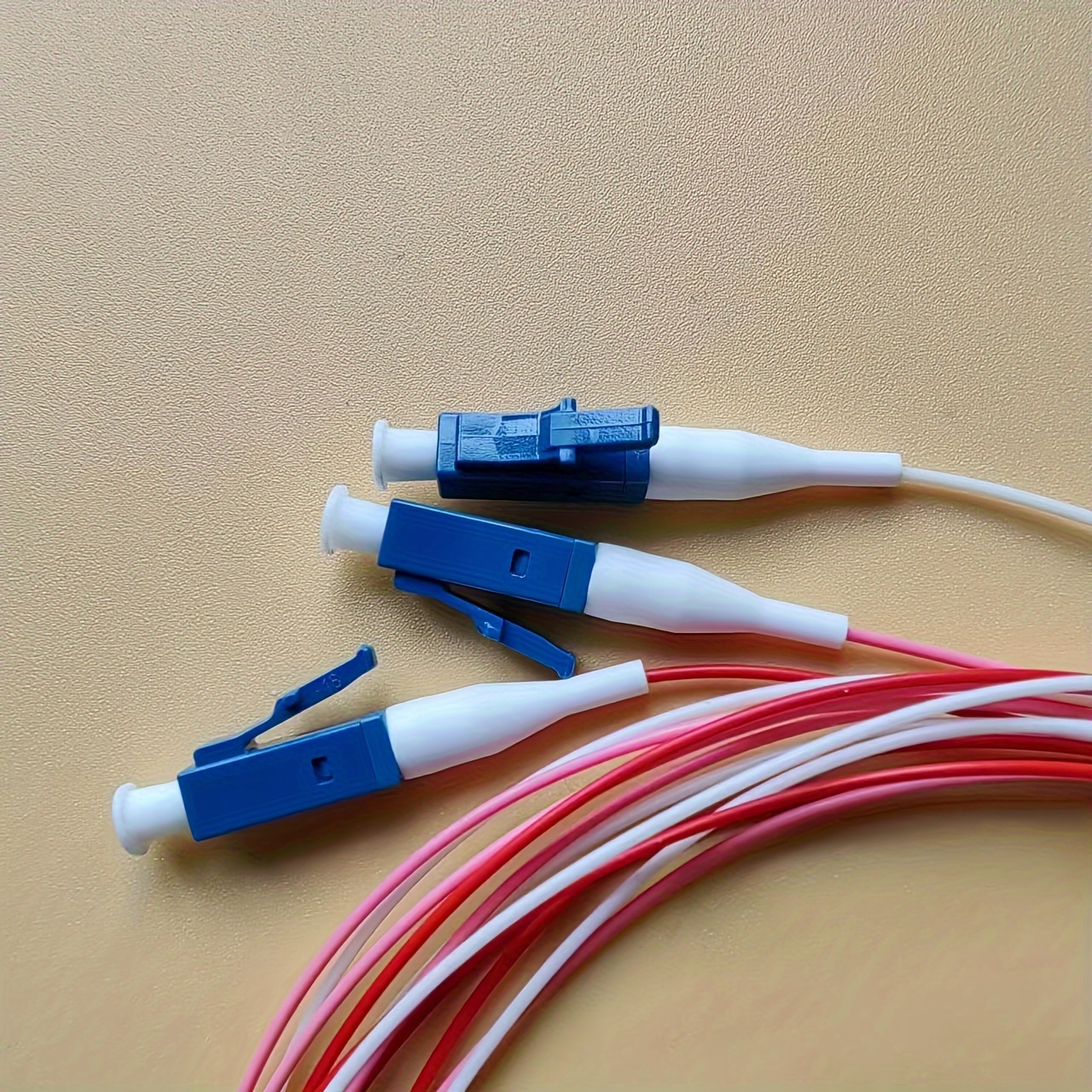 12 colored lc upc single mode g652d 0 9mm optic fiber 1 5m fiber ...