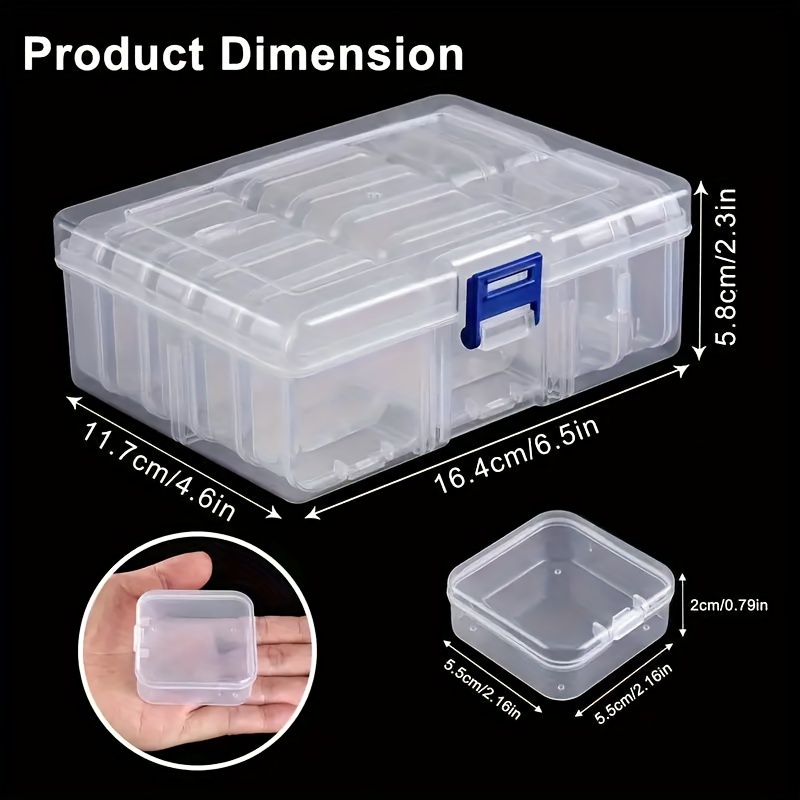 Transparent Plastic Storage Container Set Multifunctional - Temu