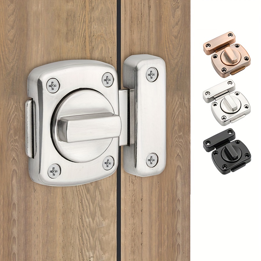 Set Ng Kandado Ng Rehas Ng Bakal, Simpleng Bolt Lock Para Sa Mga Pinto ...