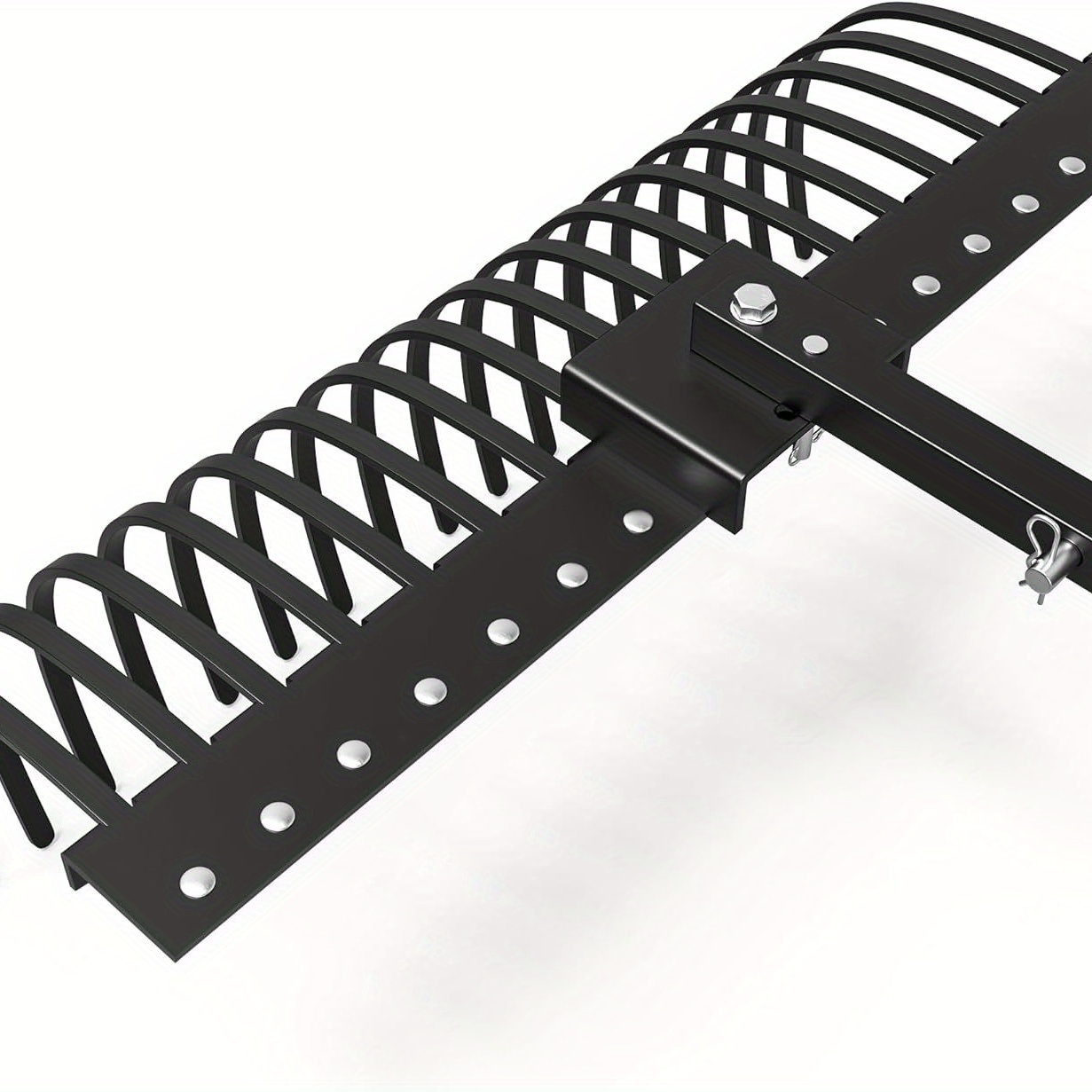 Heavy Duty Tractor Rake Receiver 17 Steel Lawn - Temu