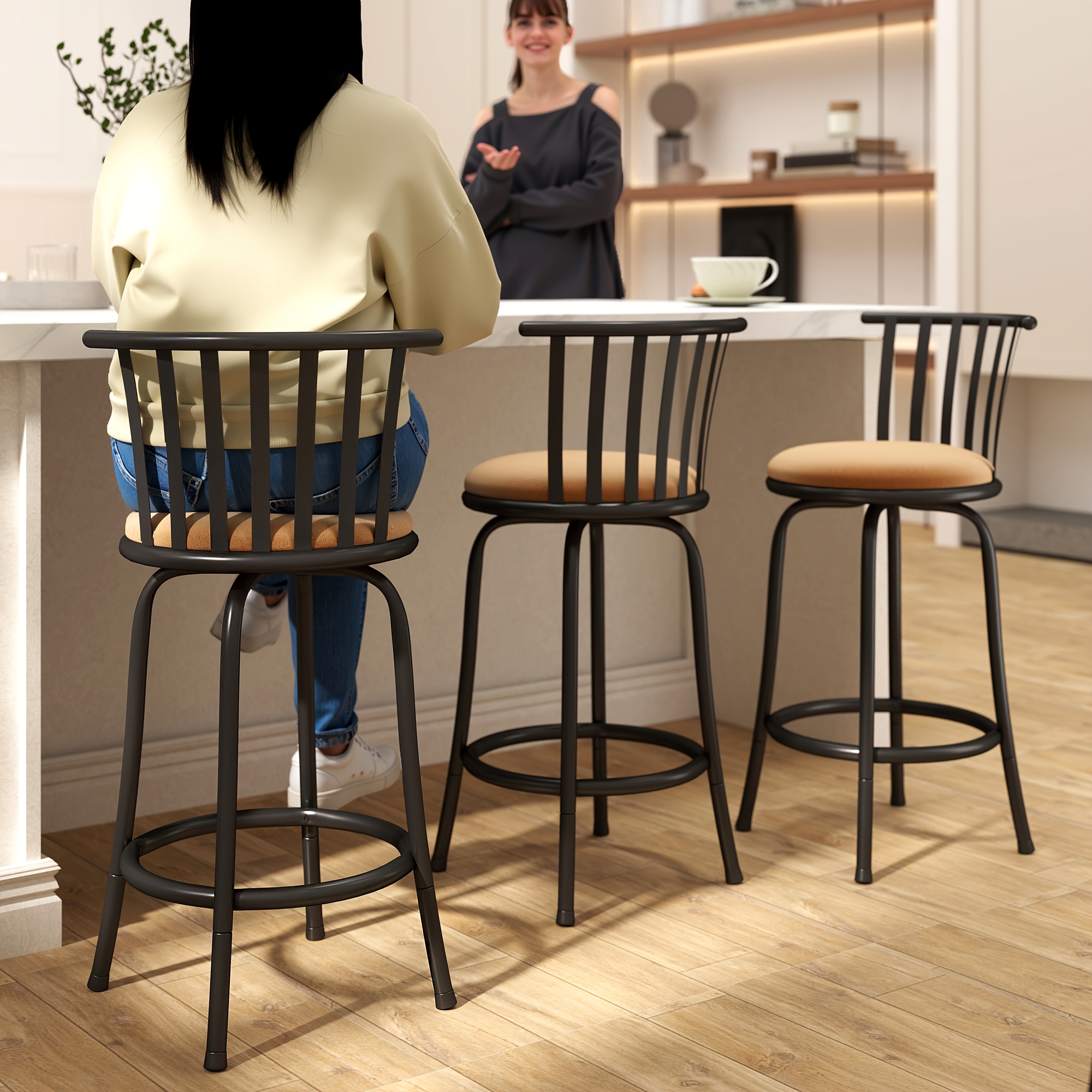 bar stools sold on Temu United States