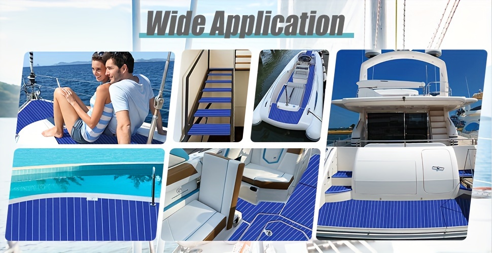 Fit Eva Foam Boat Decking Mat Faux Teak Marine - Temu United Kingdom