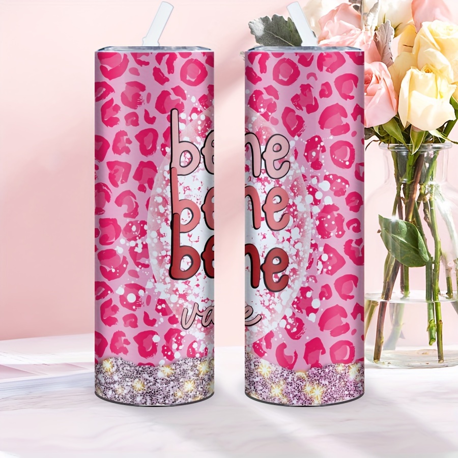 Stainless Steel Tumbler Straw Lid Double Wall Insulated - Temu