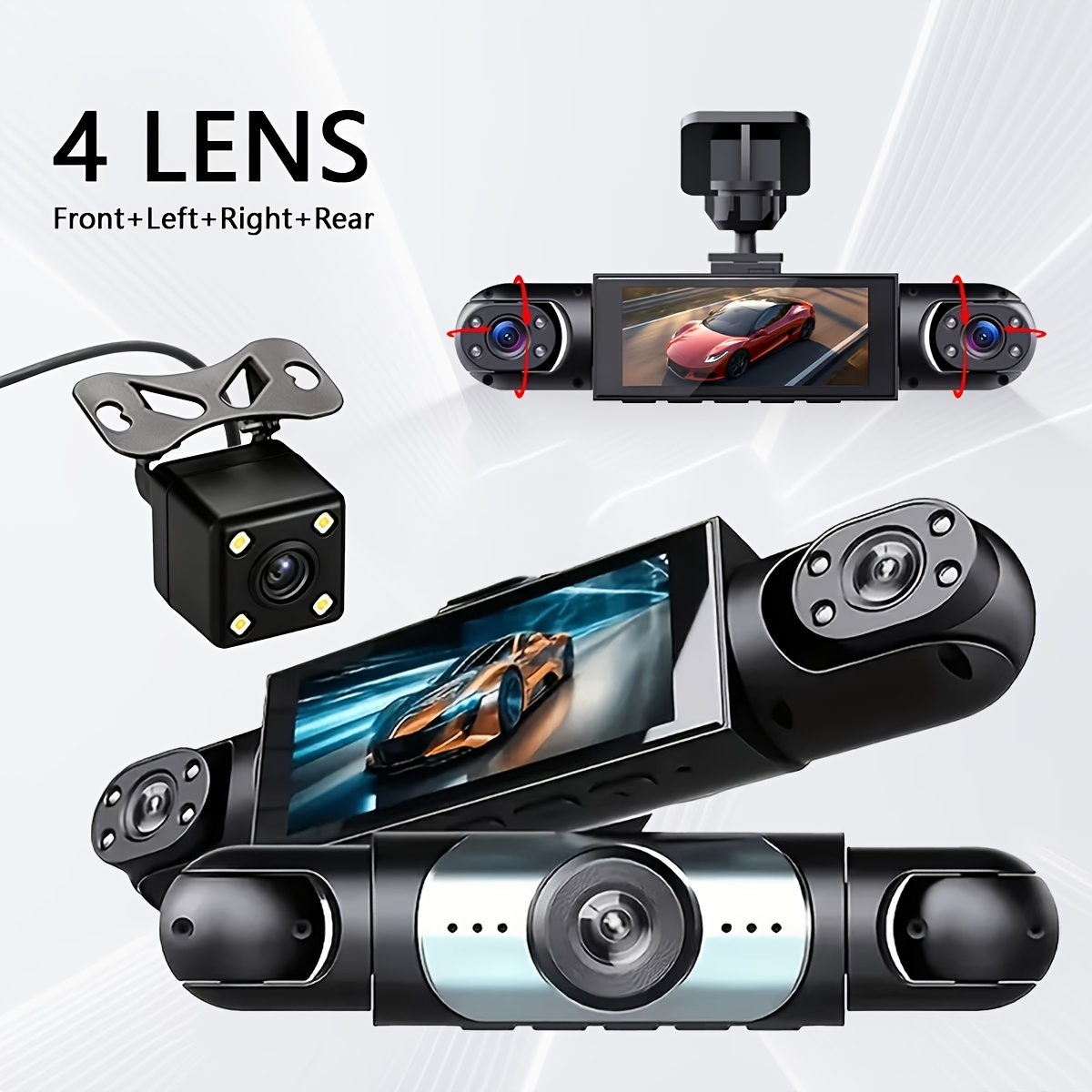 car dash cameras sold on Temu United States
