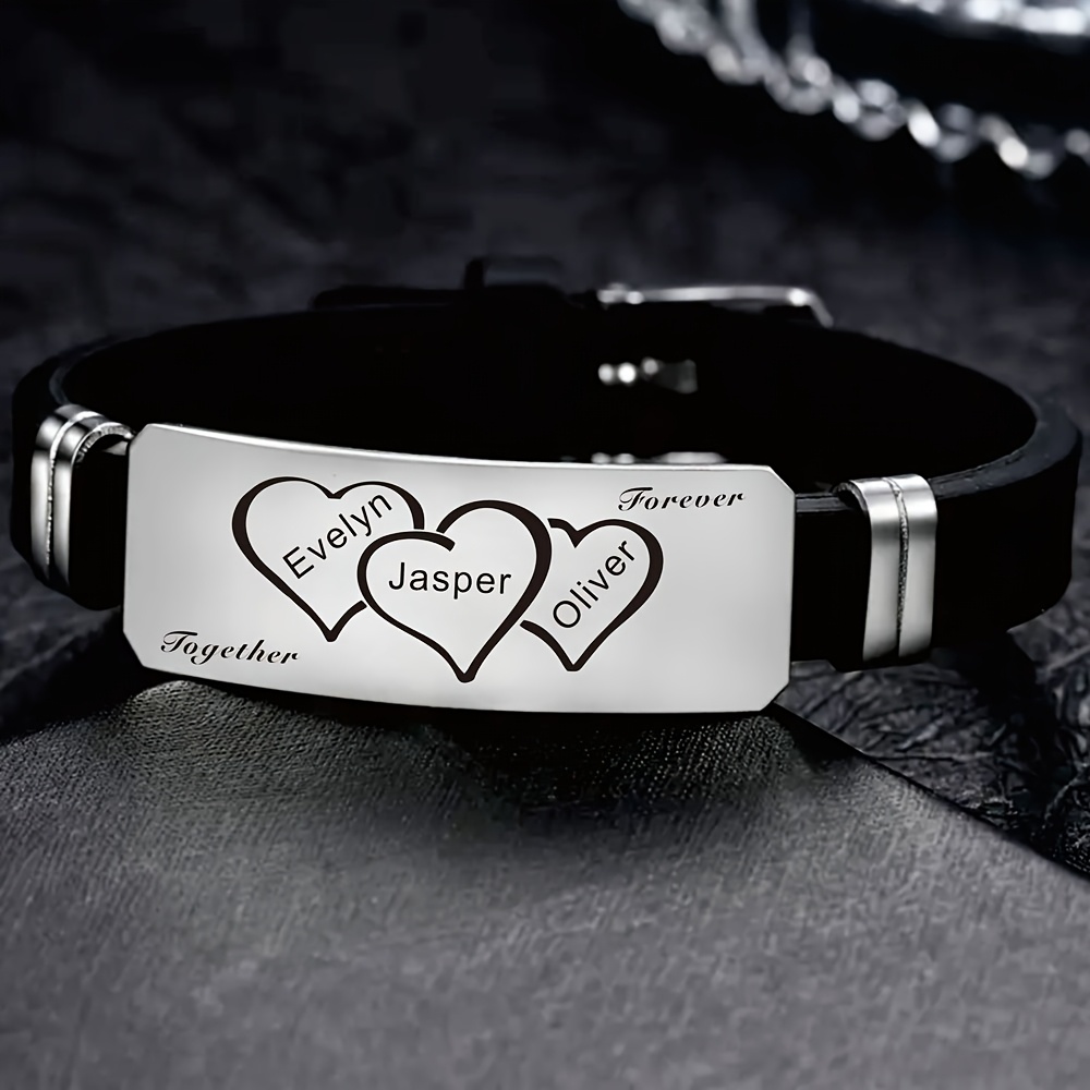 custom bracelets sold on Temu United States