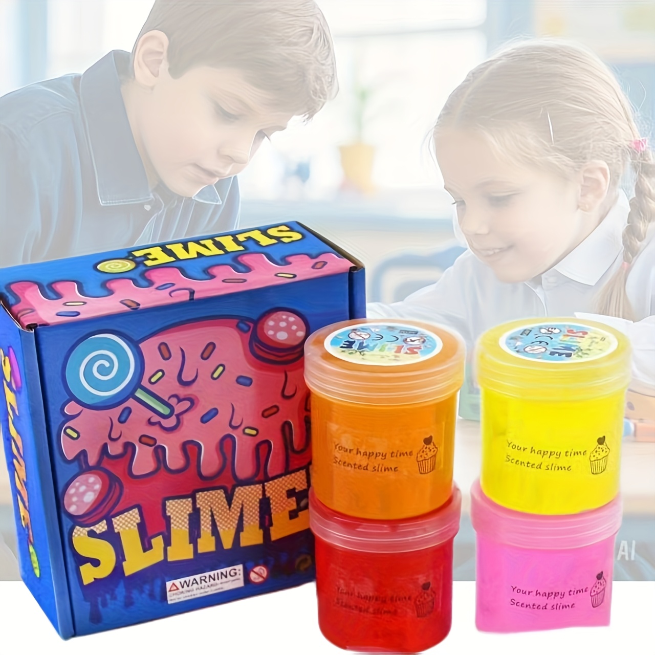 slimes sold on Temu United States