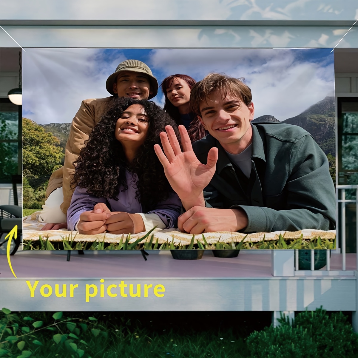 banners sold on Temu United States