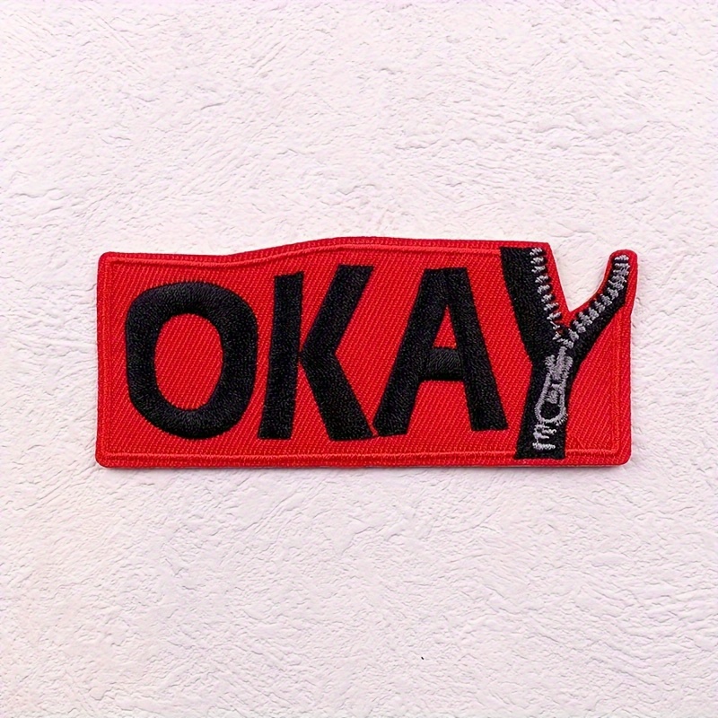 1pc, Hip Hop Punk Patch Iron On Embroidery Patches For Clothing ...