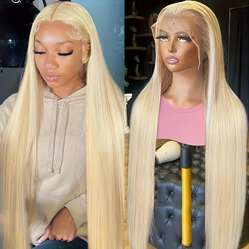 blonde wig sold on Temu United States
