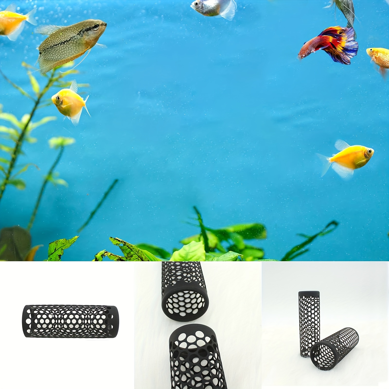 tunnel small hole cave shrimp home aquarium decoration fish accessories ...