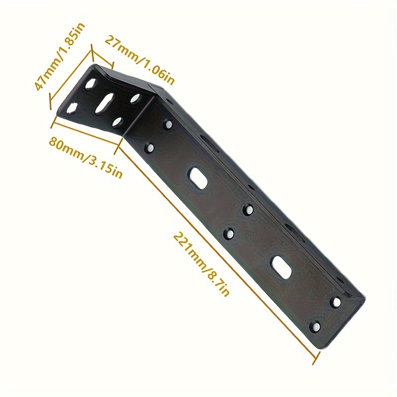 Heavy Duty Metal L Brackets Wall Mounted Support Shelf - Temu