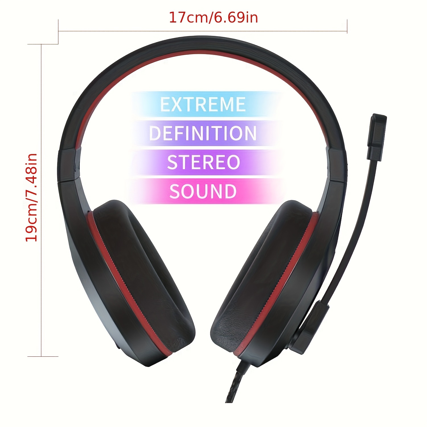 Headphones Microphone Wired Headset Canceling Microphone - Temu
