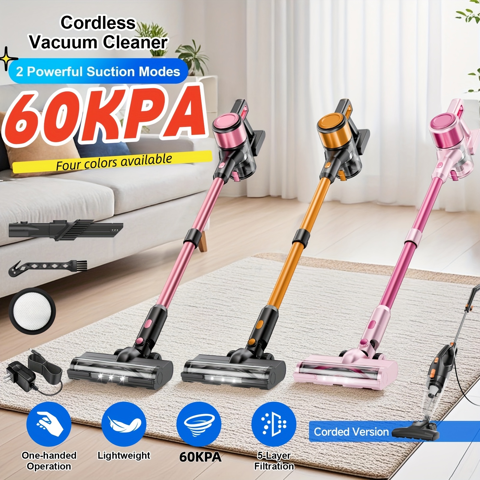 vacuum cleaner sold on Temu United States