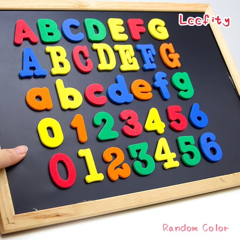Magnetic Board Kids 105-Piece Magnetic Letters & Numbers Set - Colorful ...