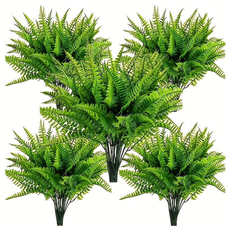 realistic artificial ferns sold on Temu United States