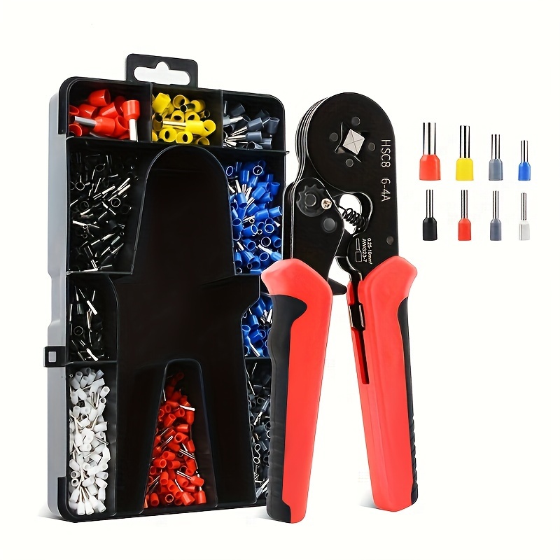 Terminal Crimping Tools Ferrule Crimping Pliers Hsc8 6 4 - Temu Canada