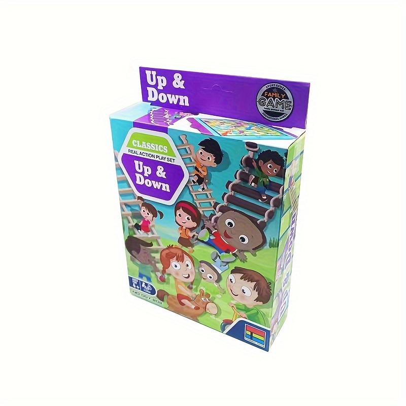 Children's Educational Ladder Chess Board Game - Fun Family Party Game ...