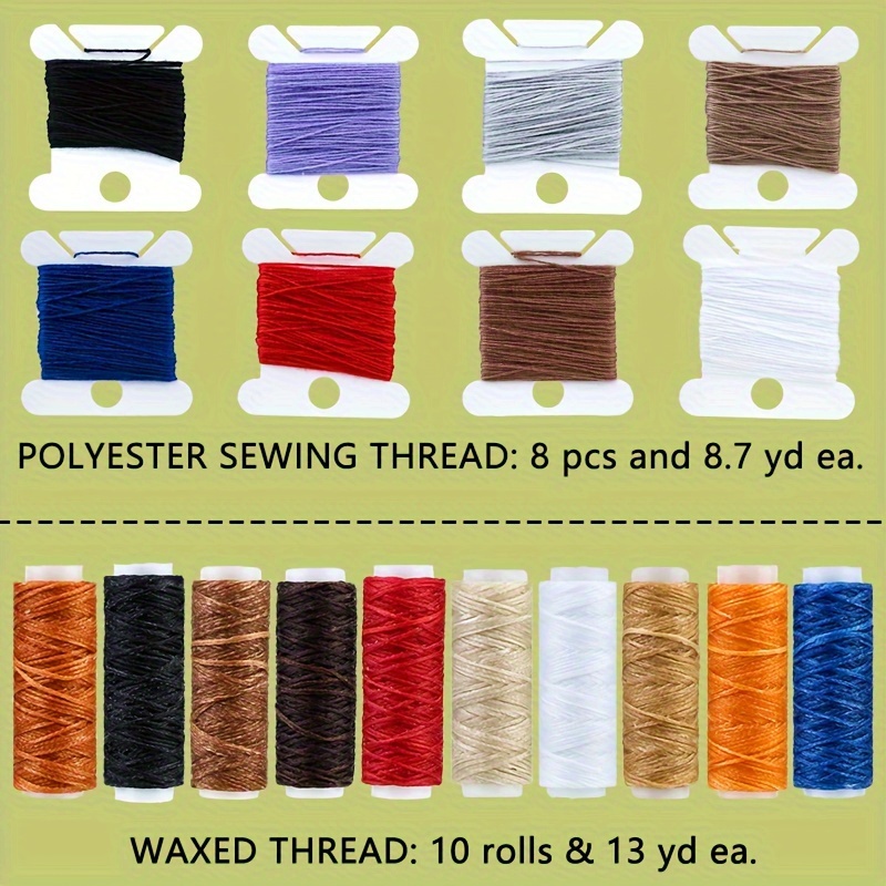 Kit Sa Pagtatahi Ng 60 Piraso Na May Polyester Thread, Mga Karayom Sa ...