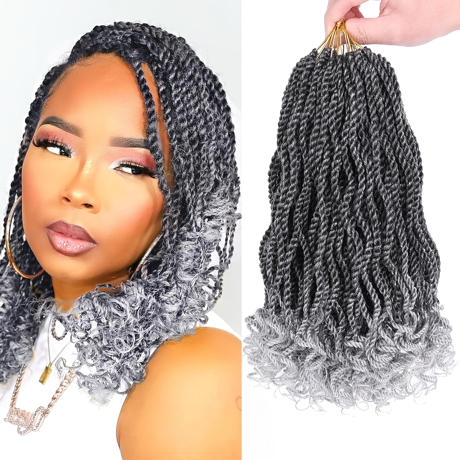 braided hair wigs sold on Temu United States