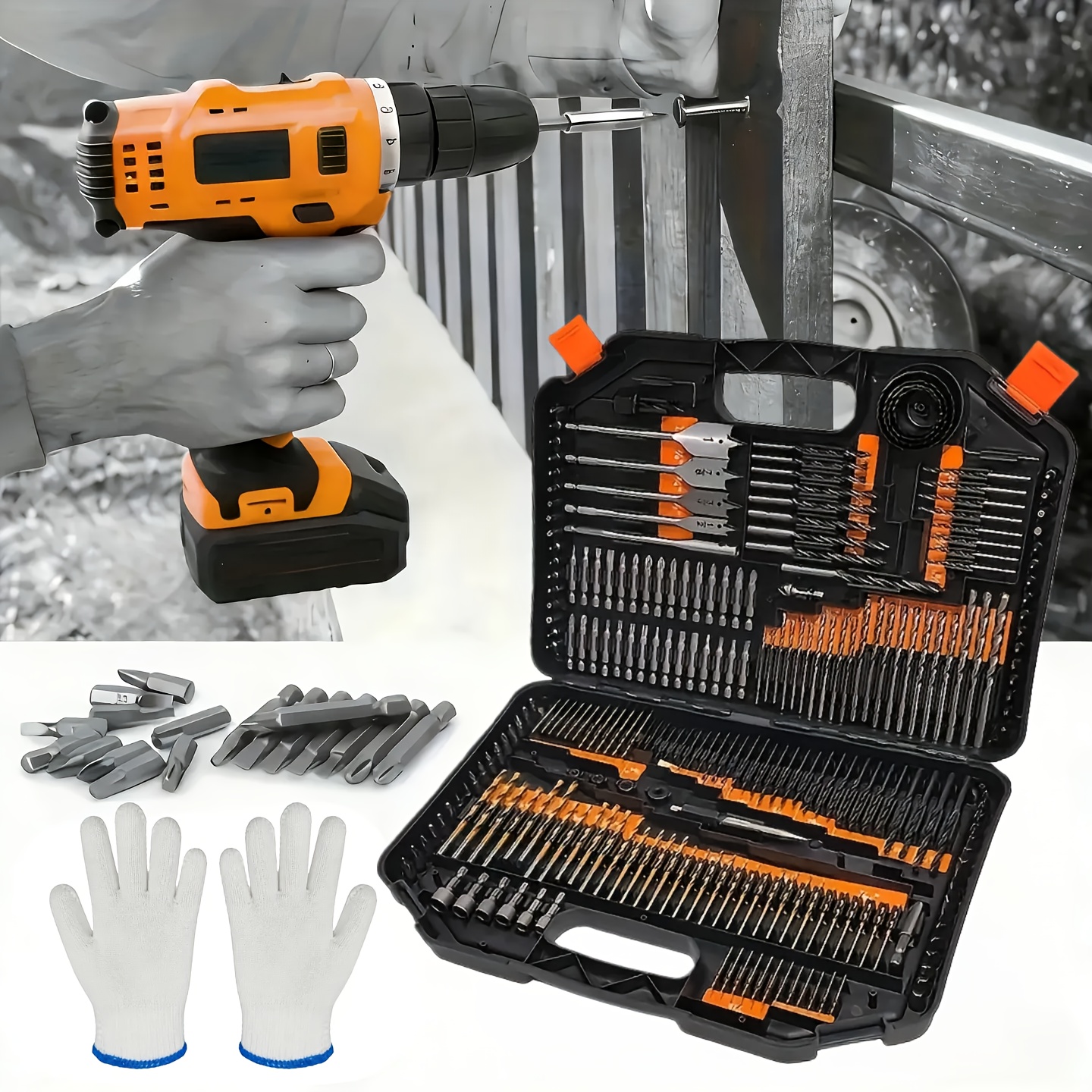 drill bit sets sold on Temu United States