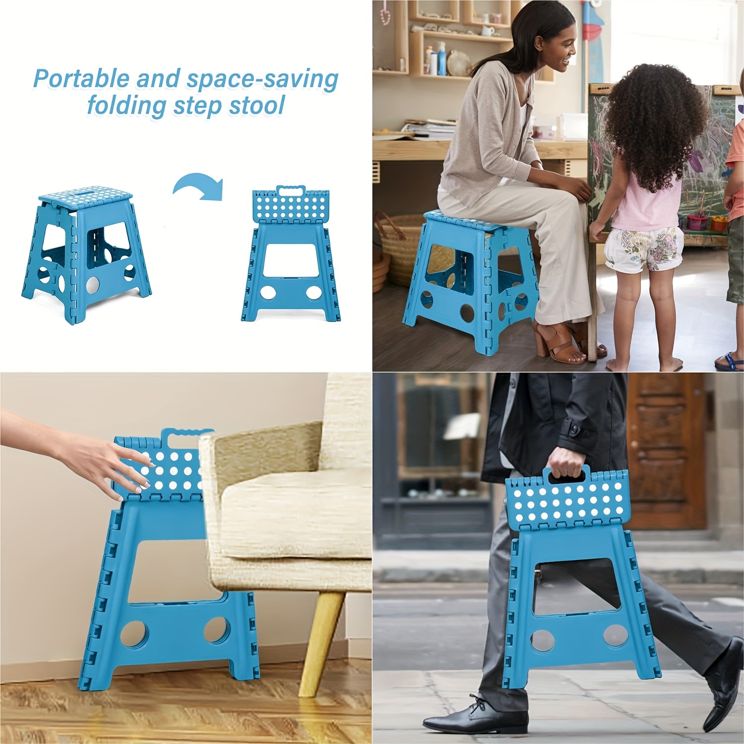 15 inch folding step stool store