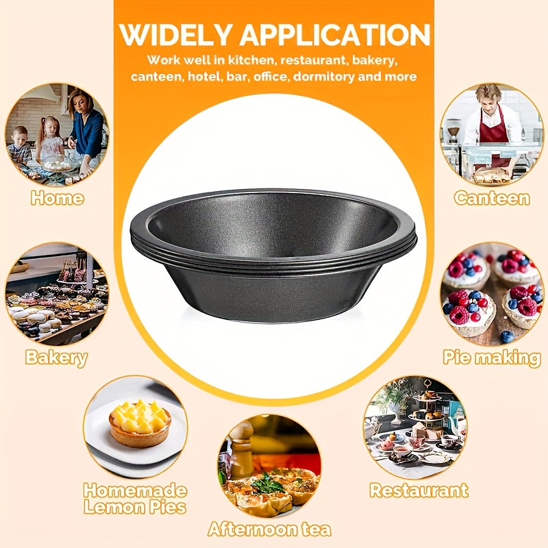 Mini Pie Maker Set Non stick Carbon Steel Tart Pan - Temu