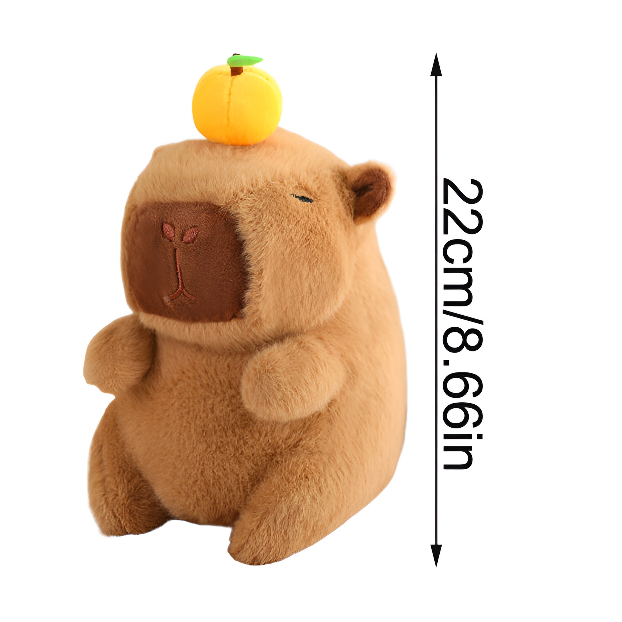 cute capybara plush doll soft stuffed plush capybara kawaii - Temu