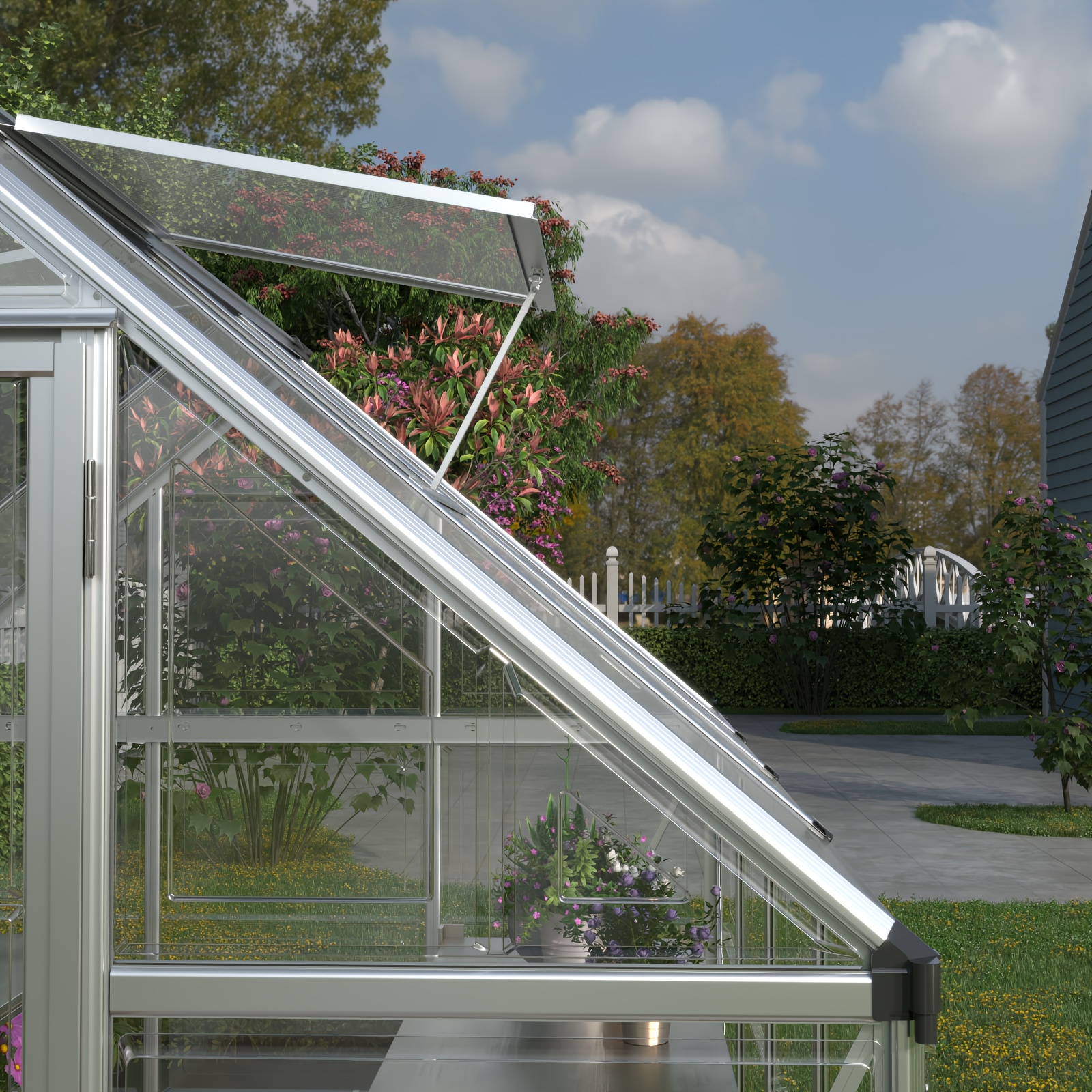 Polycarbonate Greenhouse Hybrid Structure - Temu