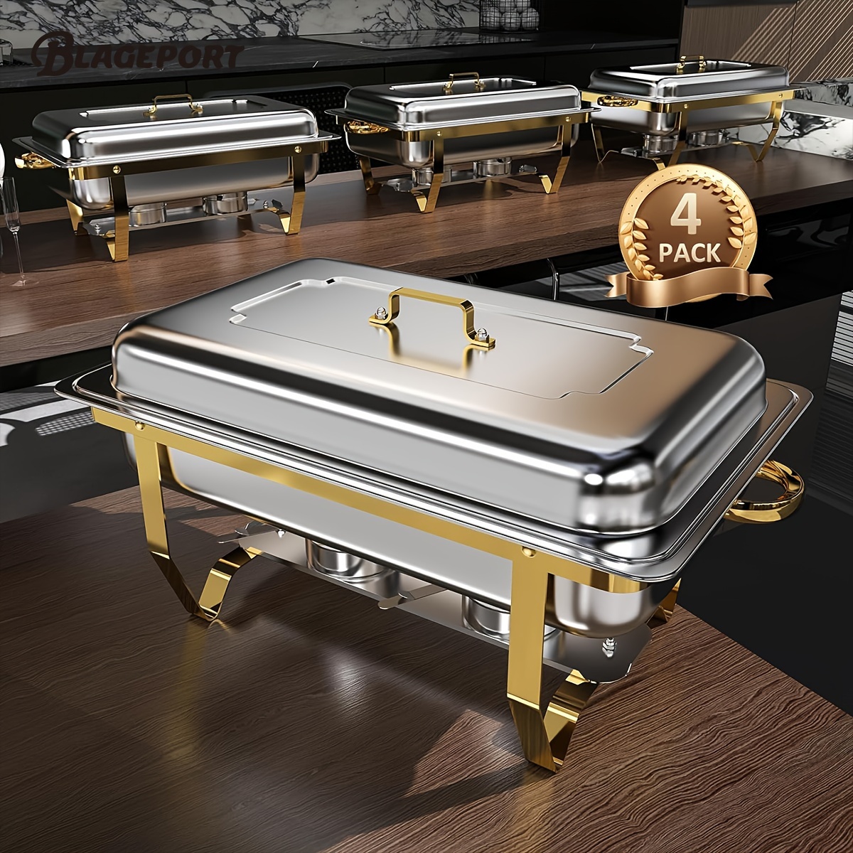 Hot Pot Buffet Set 8qt Premium Hot Pot Buffet Hot Pot Buffet - Temu