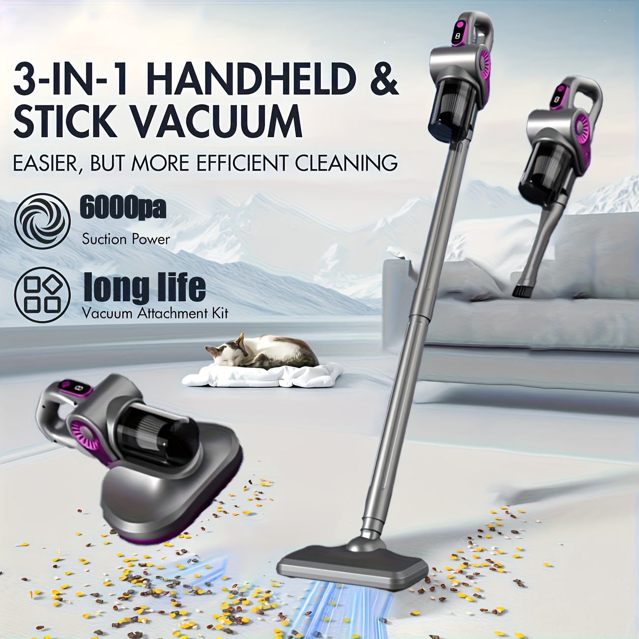 vacuum cleaner sold on Temu United States