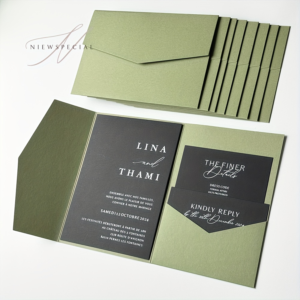 wedding invitations sold on Temu Canada