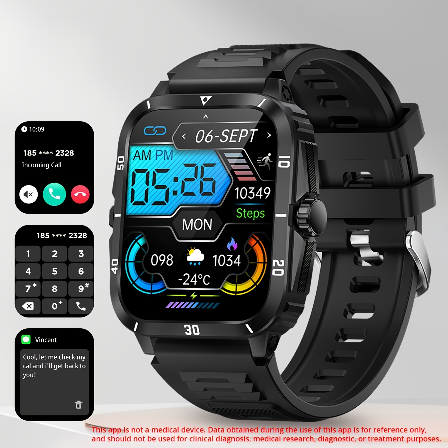 smartwatches sold on Temu United States