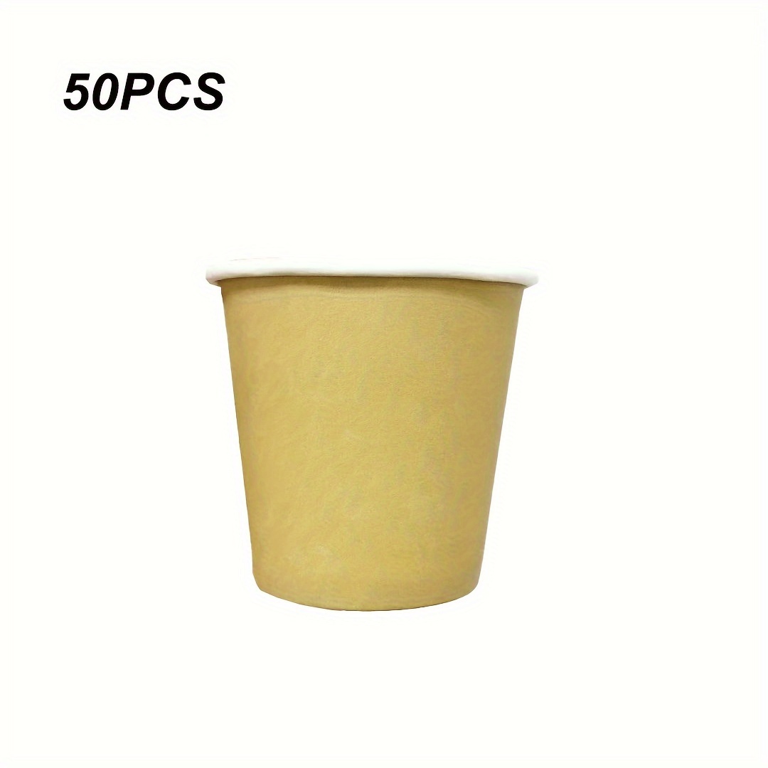 Bathroom Cups White/coffee Mini Disposable Paper Cups Paper - Temu ...