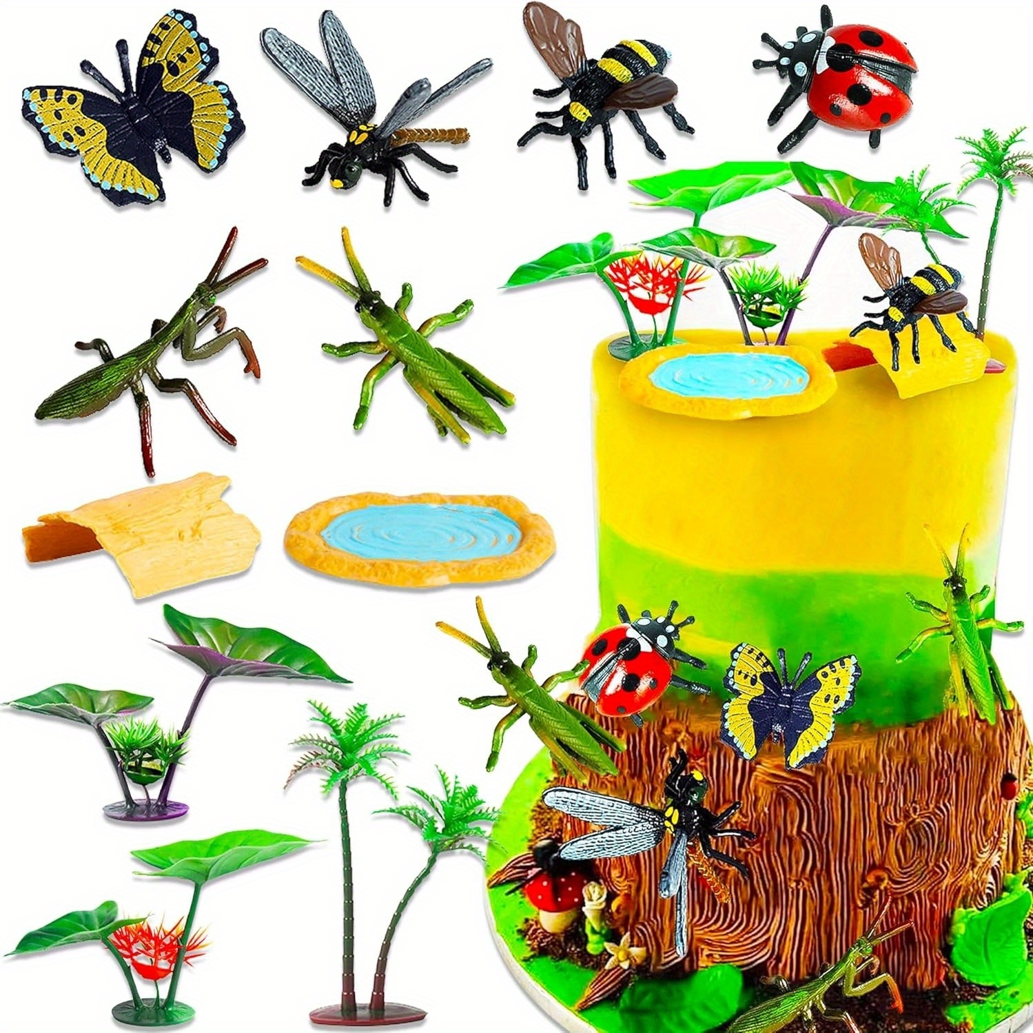 Bug Birthday Party Decorations Insect Happy Birthday Banner Insect ...