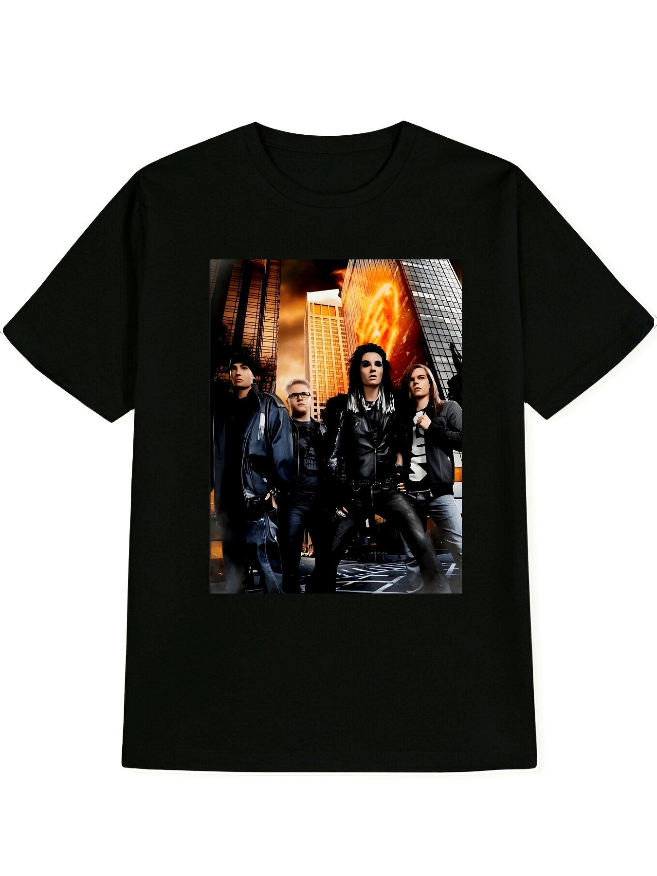 rock t shirt sold on Temu United States