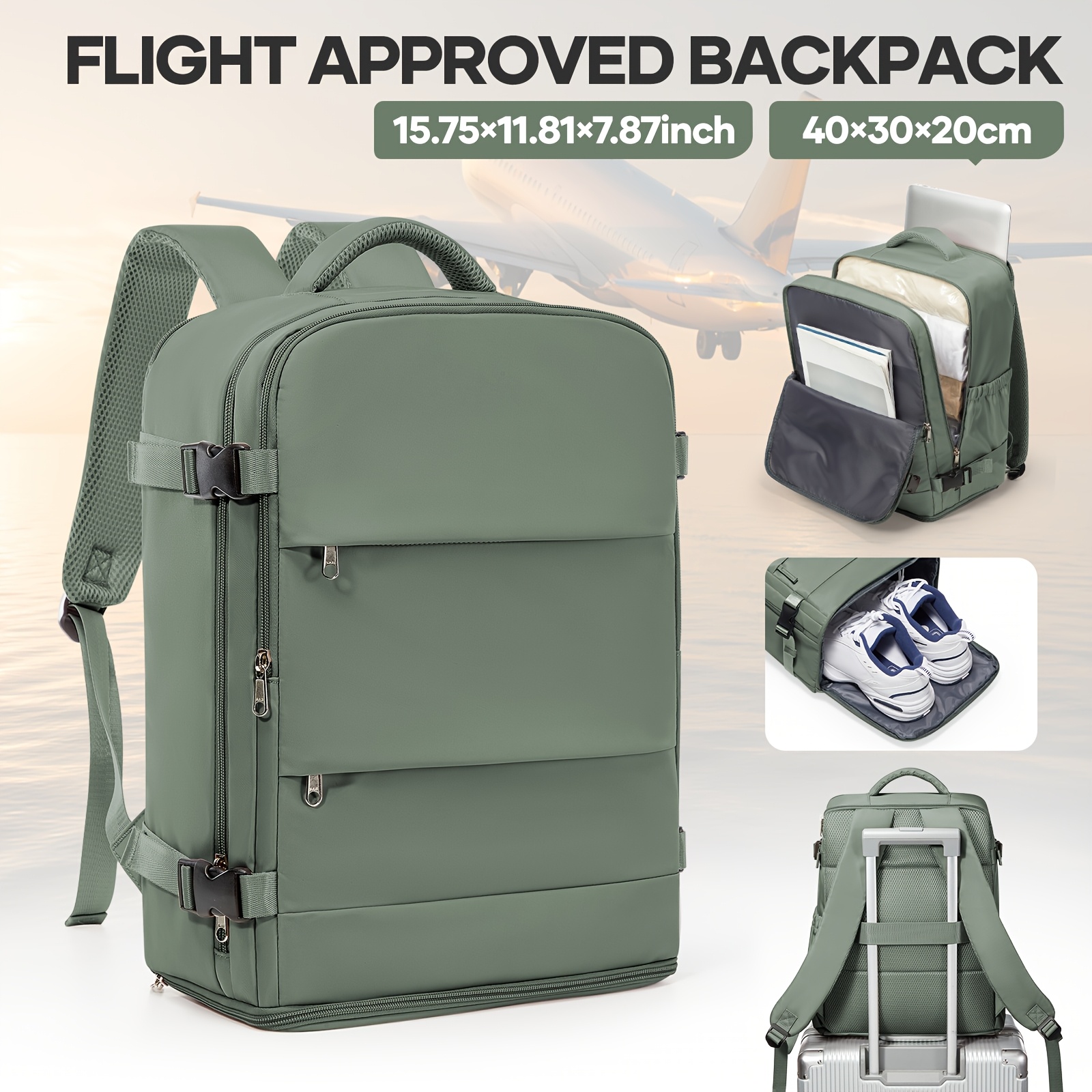 40x30x20 backpack sold on Temu United States