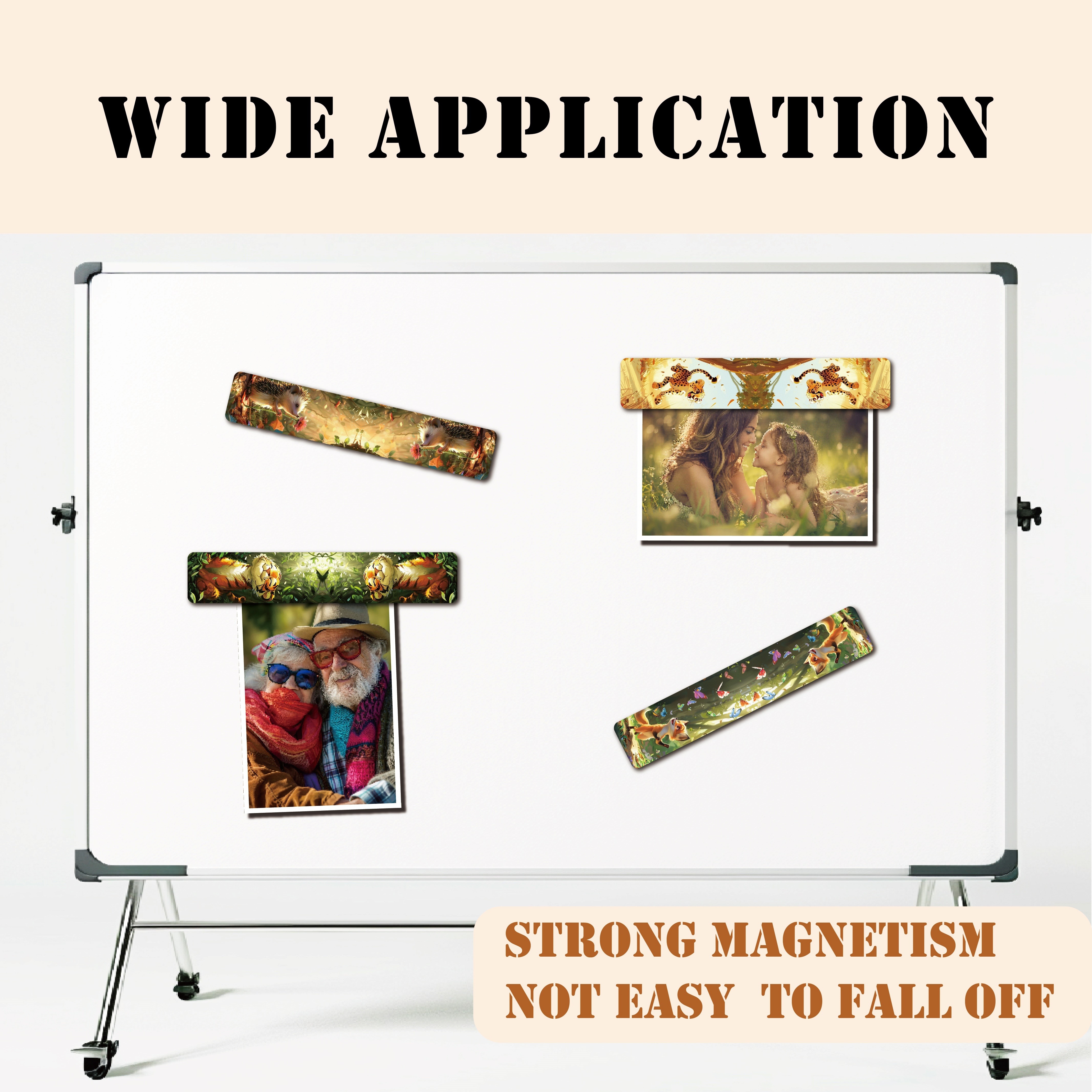 12 Pack Cute Animal Magnetic Bookmarks and Vibrant Page Clips for Book Lovers and Teachers Assorted English Language Ideal for Gifting and