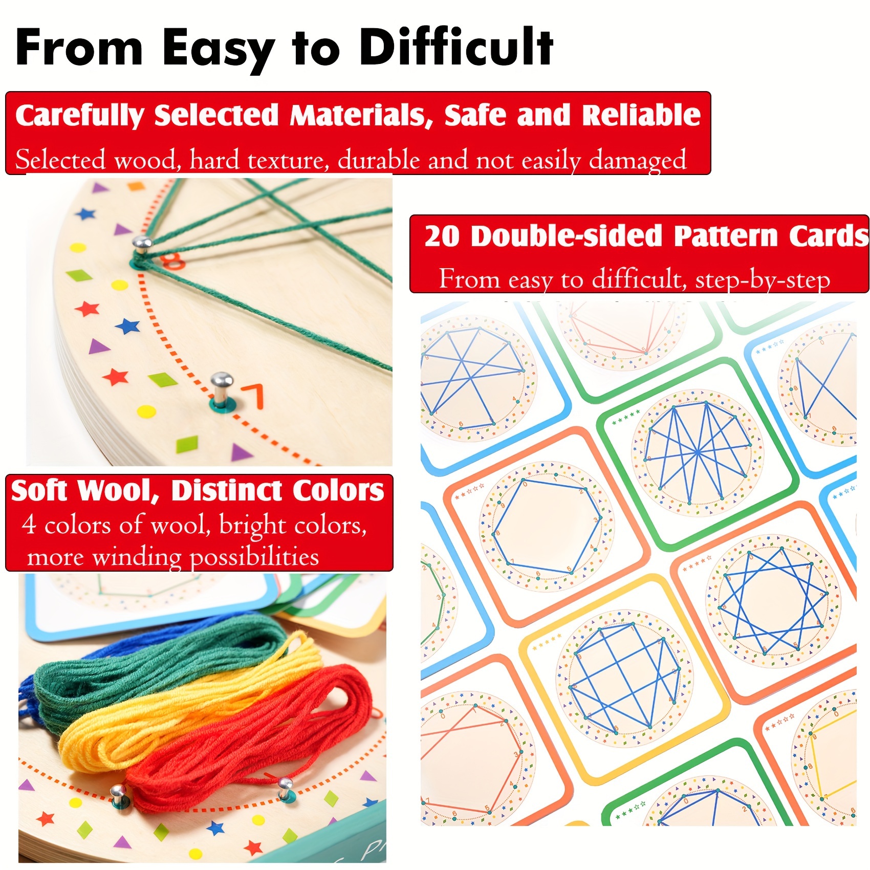 Wooden Threading Peg - Temu Canada