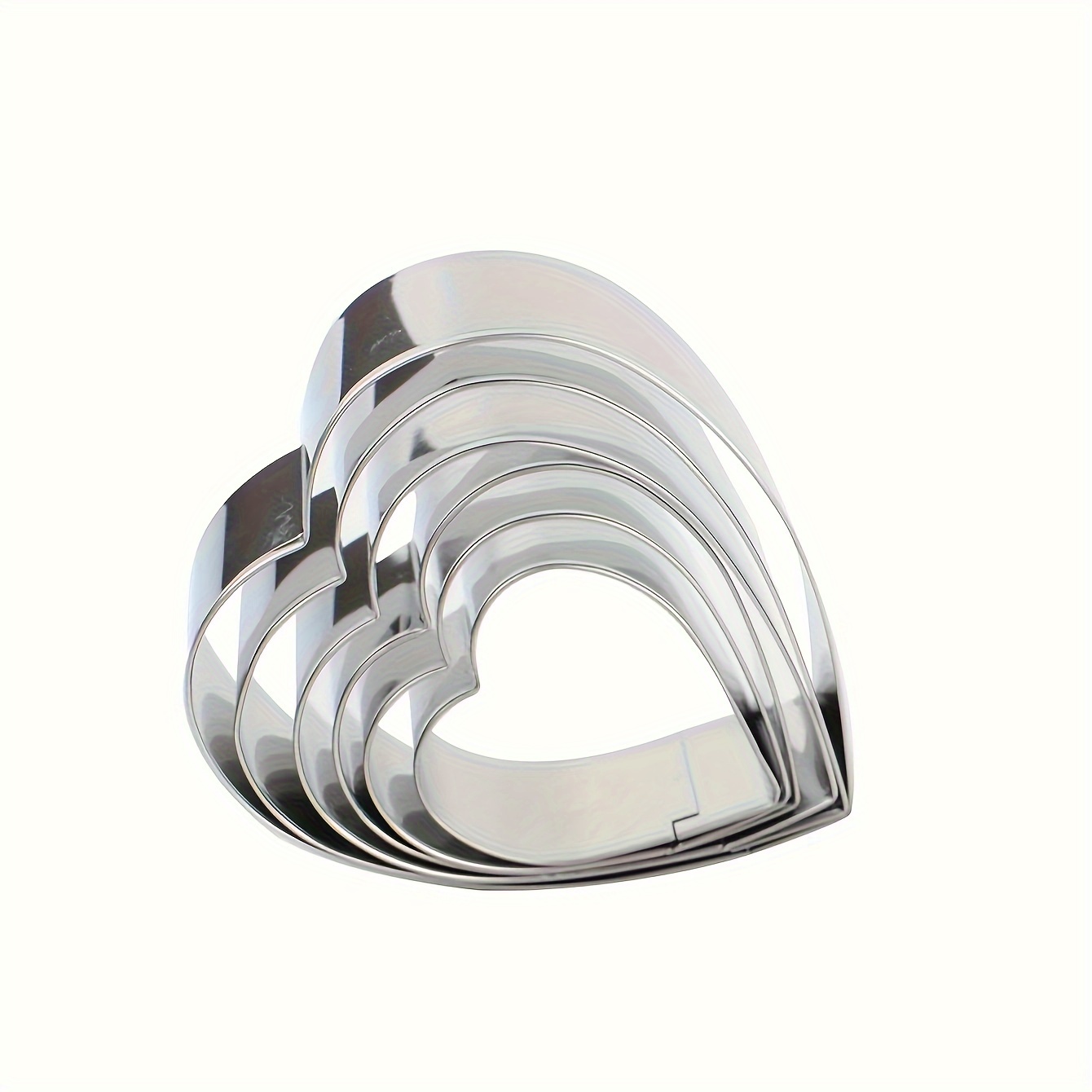 Heart Shaped Stainless Steel Pastry Cutter - Temu United