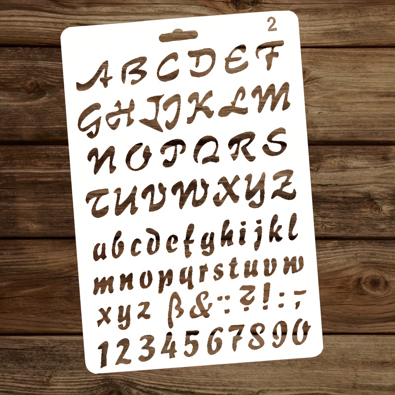 Druckbare Schreibschrift Buchstabenschablonen