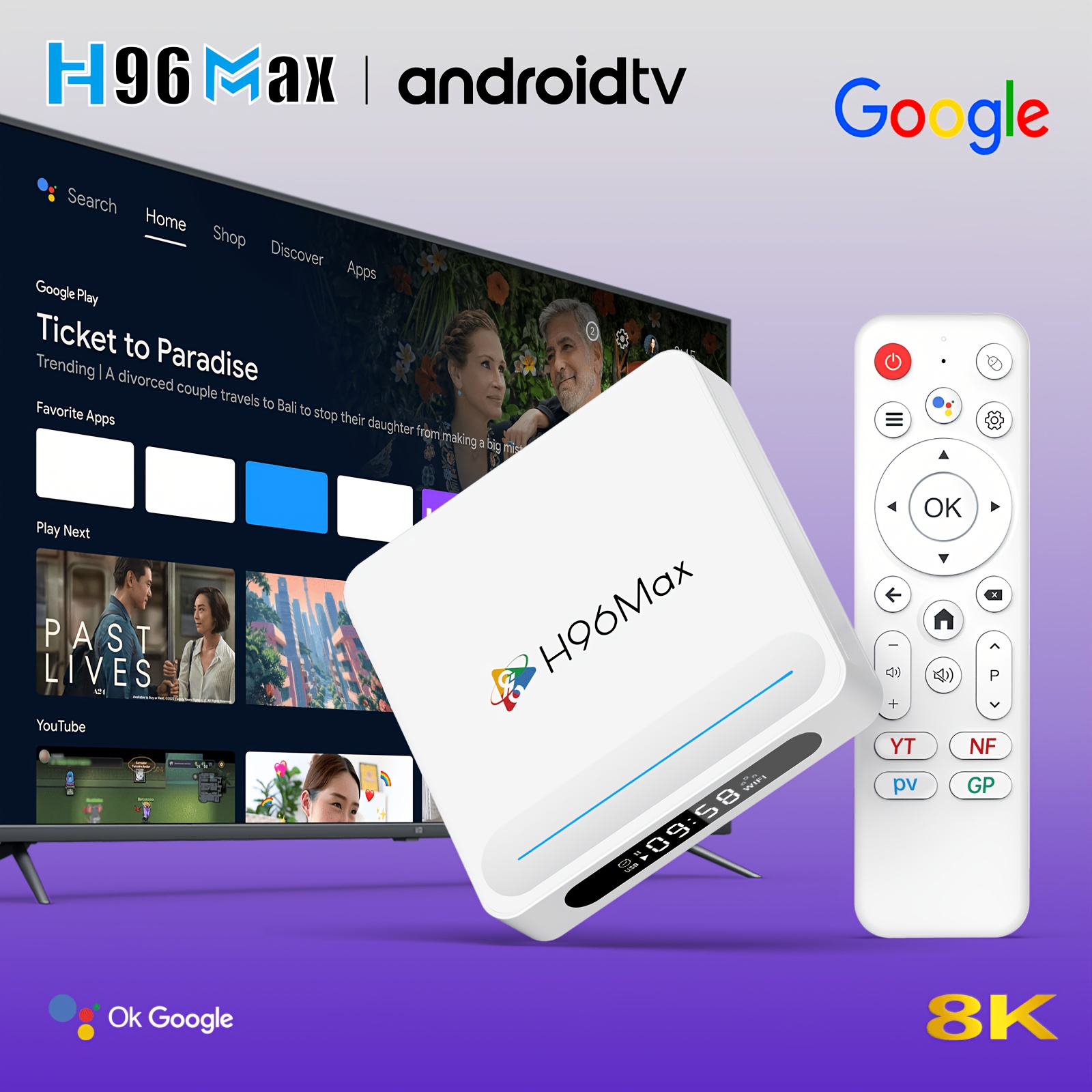 tv box sold on Temu United States