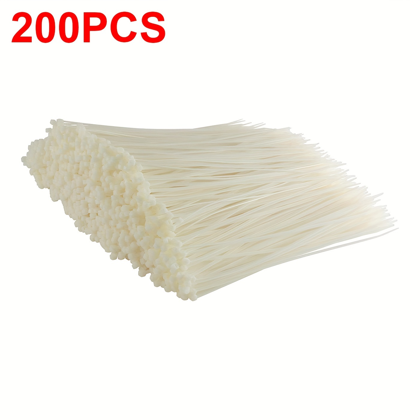 Self locking Plastic Nylon Cable Ties White/black Zip Ties - Temu Ireland